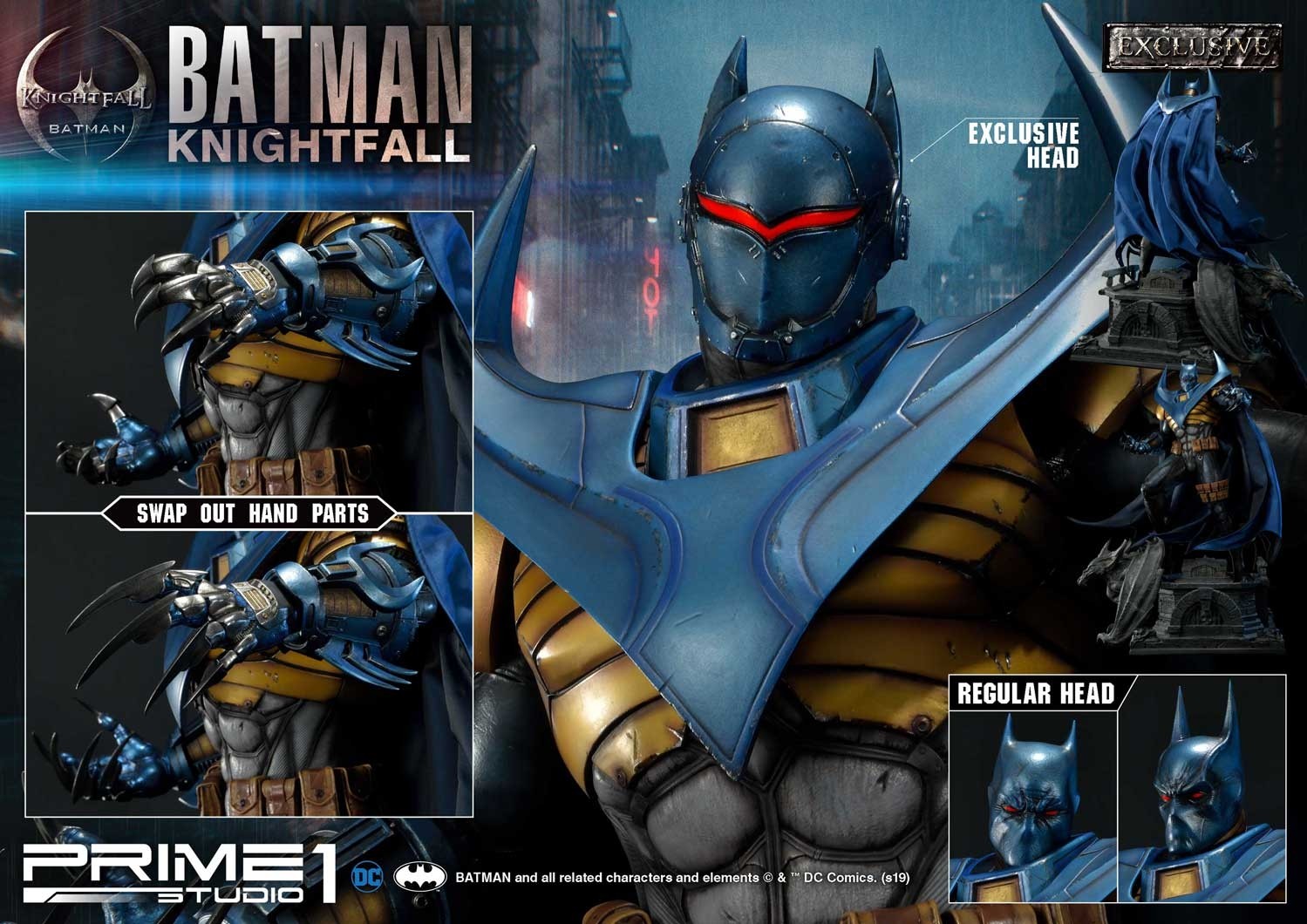 Batman - Knightfall Batman 1/3 (Prime 1 Studio)