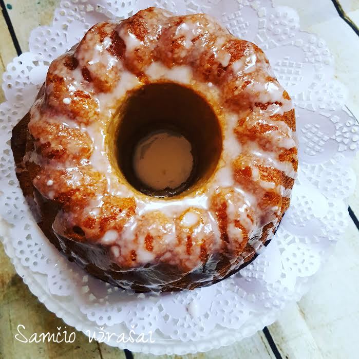 Samčio užrašai: Apelsininis keksas