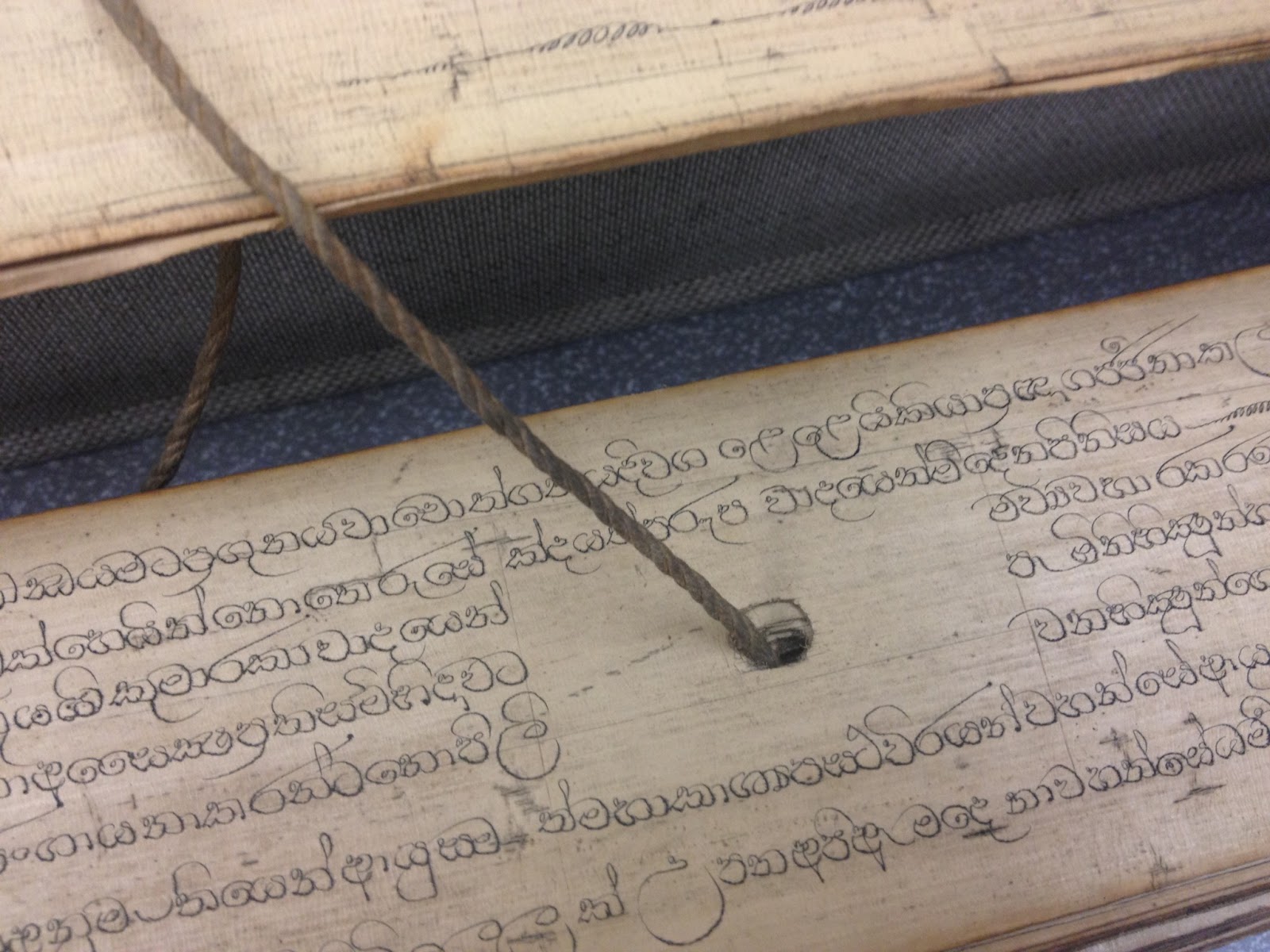 RADHA • PANDEY: Historical book Structures: The Wax Tablet and Palm Leaf binding