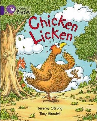 Momo celebrating time to read: The story of Chicken Licken by Jan Ormerod