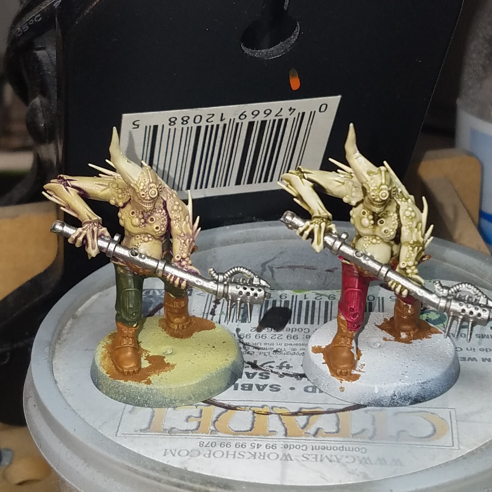 Eating Paint since 1986!: Warhammer 40k Death Guard – Pox Walkers Tutorial