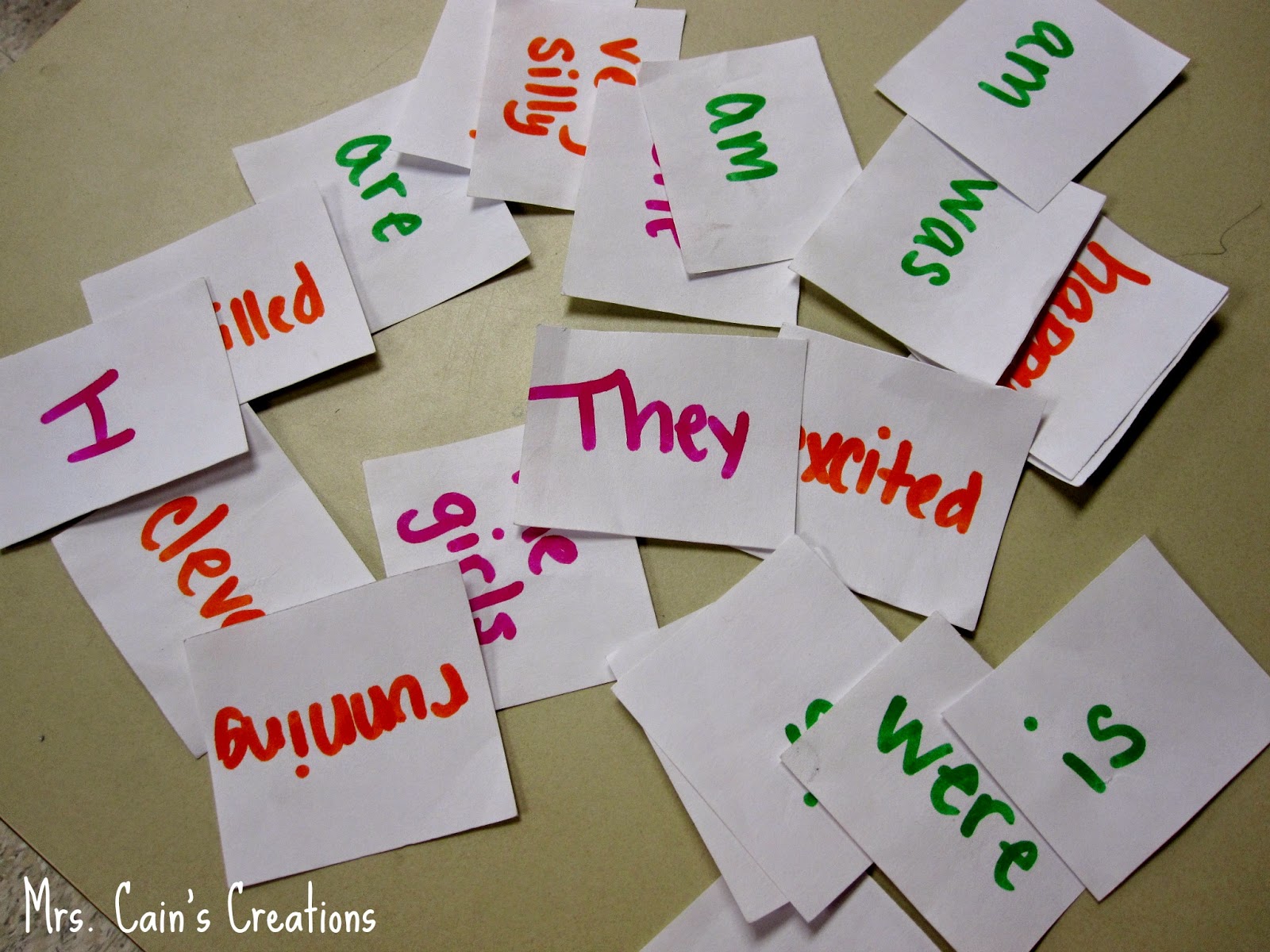 Mrs. Cain's Creations: How to Play Mingle...A Versatile Game to Get ...