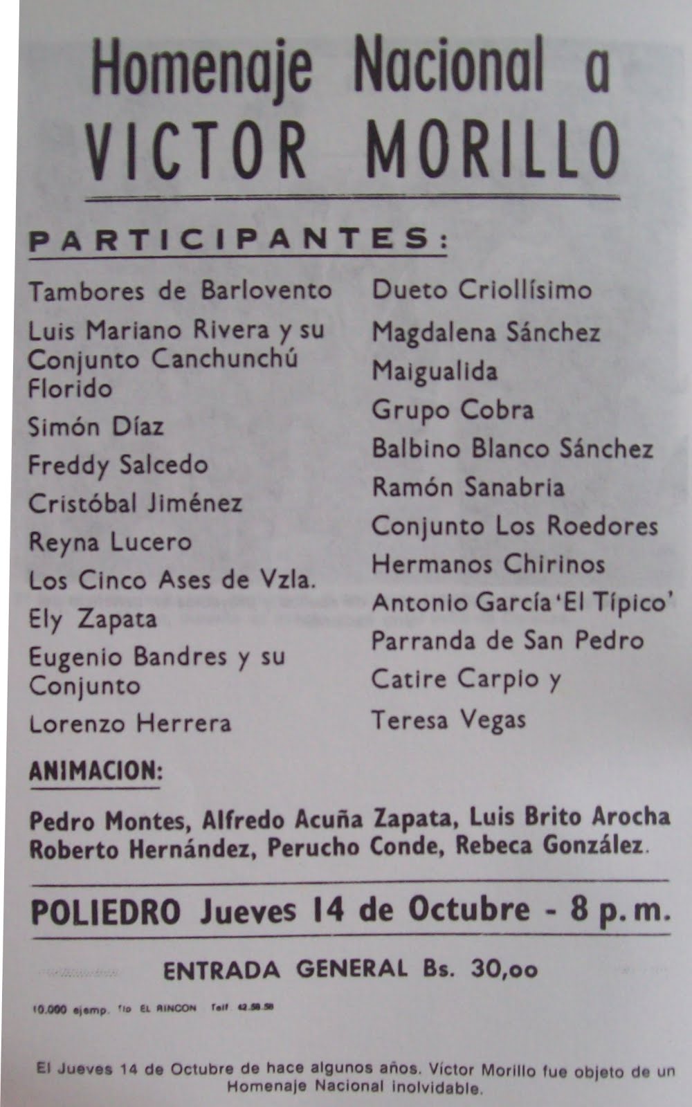 Víctor Morillo..."El Tricolor de Venezuela": Información, eventos y ...