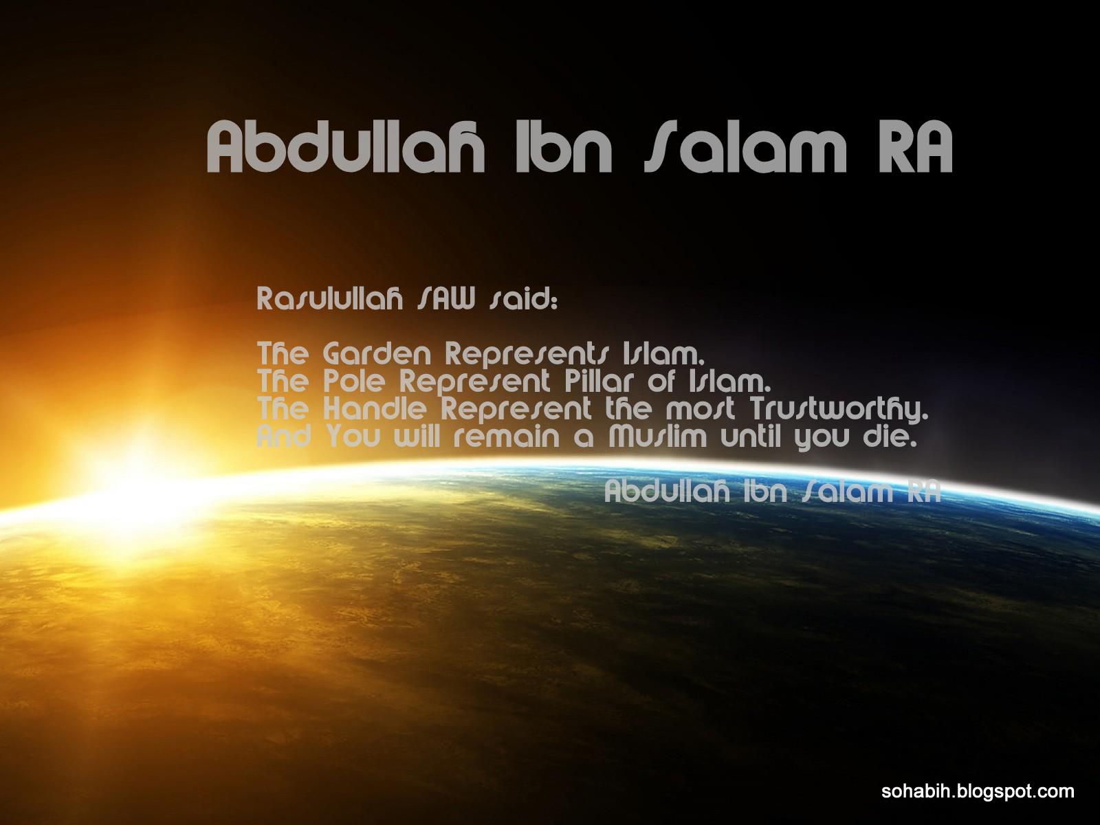 THE COMPANION: Abdullah Ibn Salam RA - The Jewish Rabi Who Embraced Islam