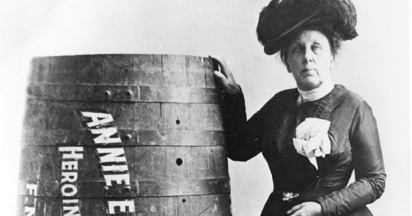 Saltando las cataratas del Niágara, Annie Edson Taylor (1838-1921)