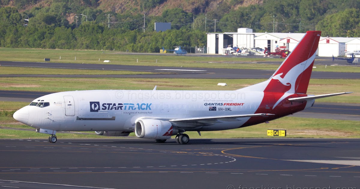Far North Queensland Skies: Qantas Freight Boeing 737-300 VH-XML