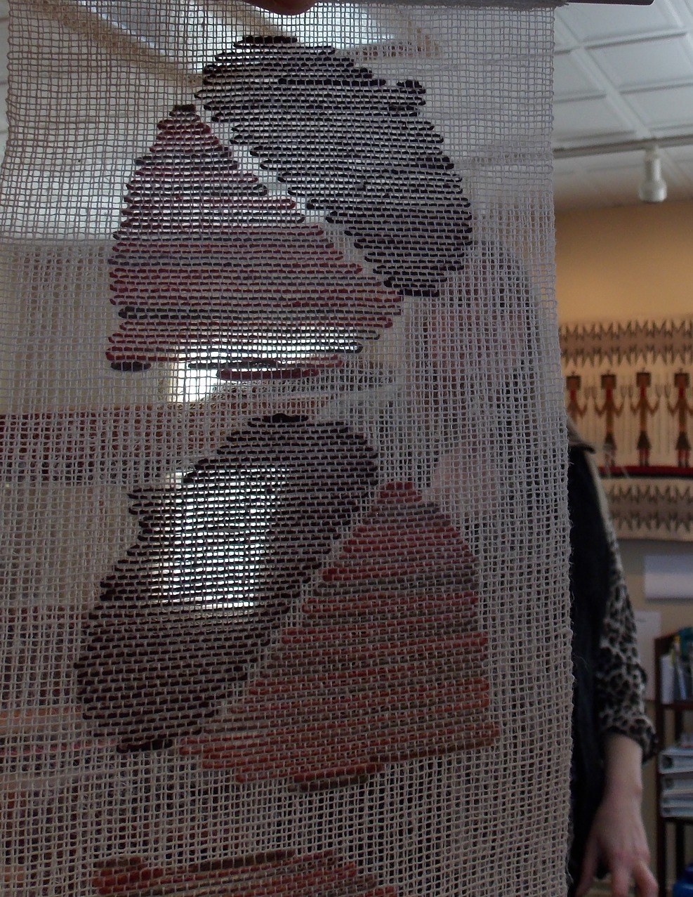 WEAVING FOR FUN: Transparent Weaving