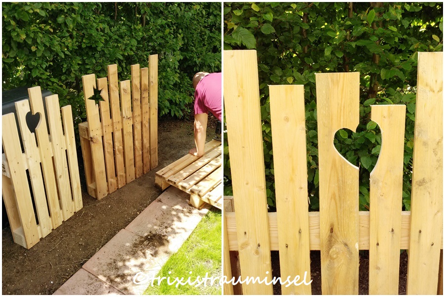 trixistrauminsel: Neues Holz-DIY im Garten