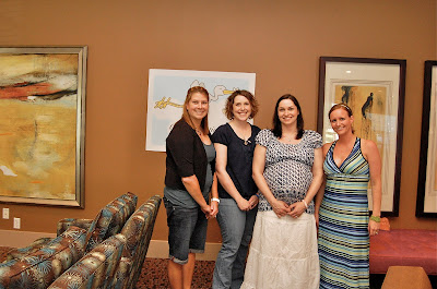 The Harnisch Family: Baby Lyla (1 day old) and Grant (1 year old)