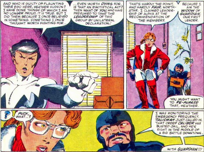 Marvel Comics of the 1980s: 1985: Alpha's Beta Flight part IV: Black ...