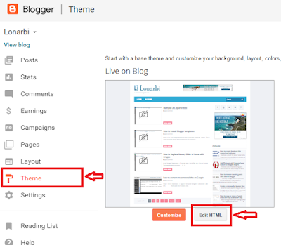How to remove showing posts with label in blogger