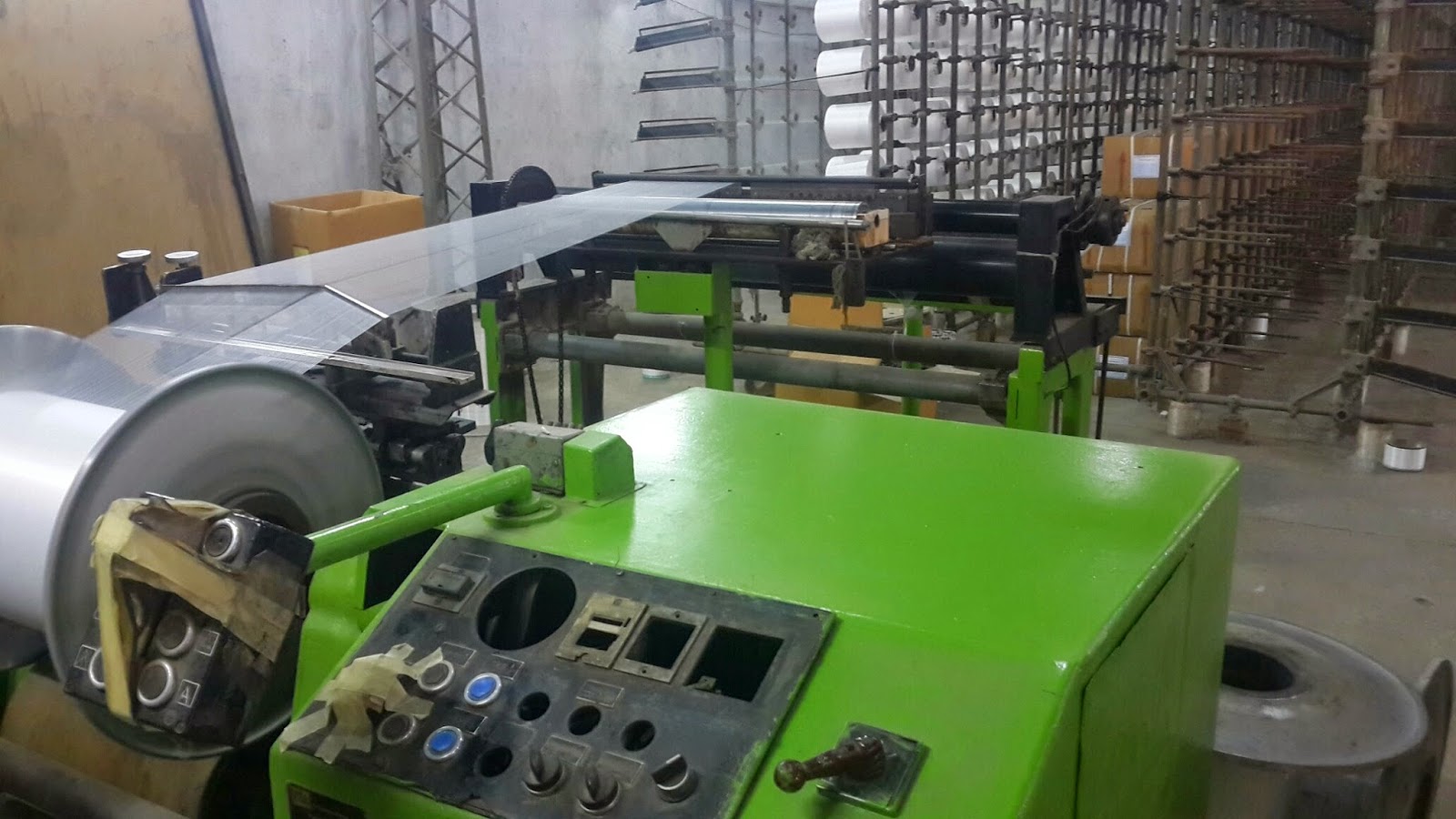 Alrahma For International Trade: WARPING MACHINE LIBA 600 CONES SERIAL ...