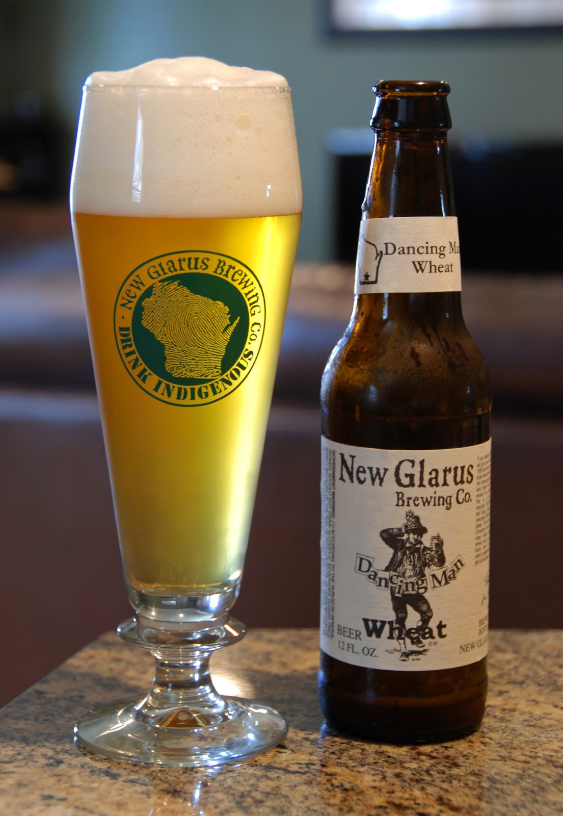 the Beer Obsessor: Beer Review: New Glarus - Dancing Man