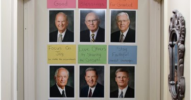 General Conference Topic Summary Wall