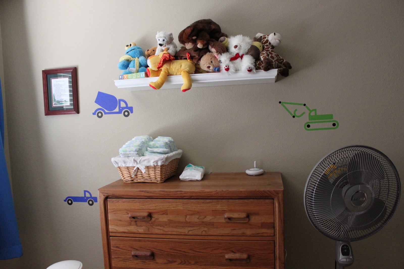 Baby Durso: Johnny's "big boy" room