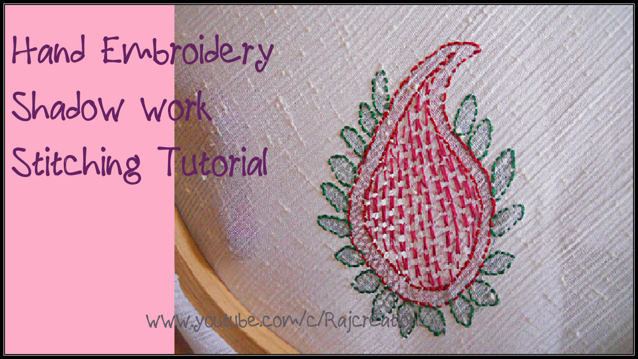 How To Do Shadow Work Embroidery at Jon Lefebre blog