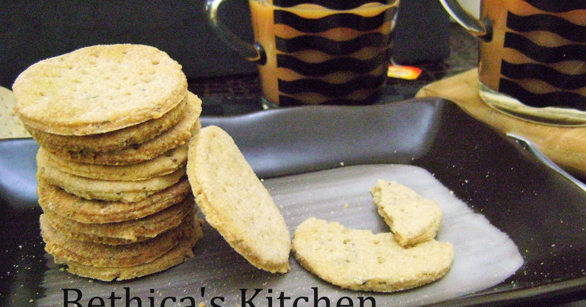Bethica's Kitchen Flavours: Baked Mathri (Savoury Crackers)