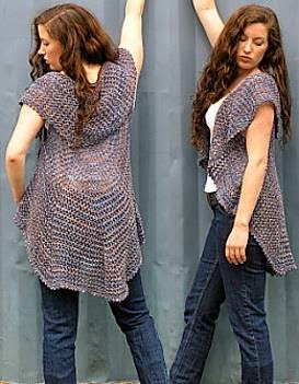 Crochet Cardigan Circle Pattern