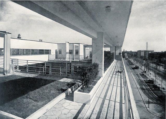Historia de la Arquitectura Moderna: CASA RUSTICI (1933-35) MILÁN - ITALIA