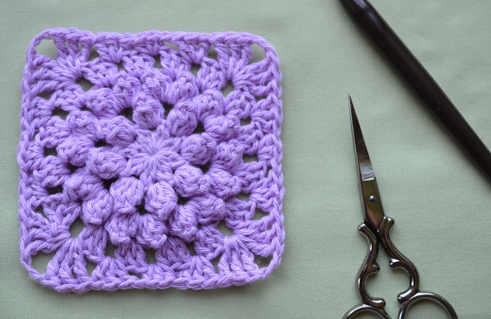 No-Name Popcorn Granny (tutorial) / Namenloses Popcorn Granny (Anleitung)