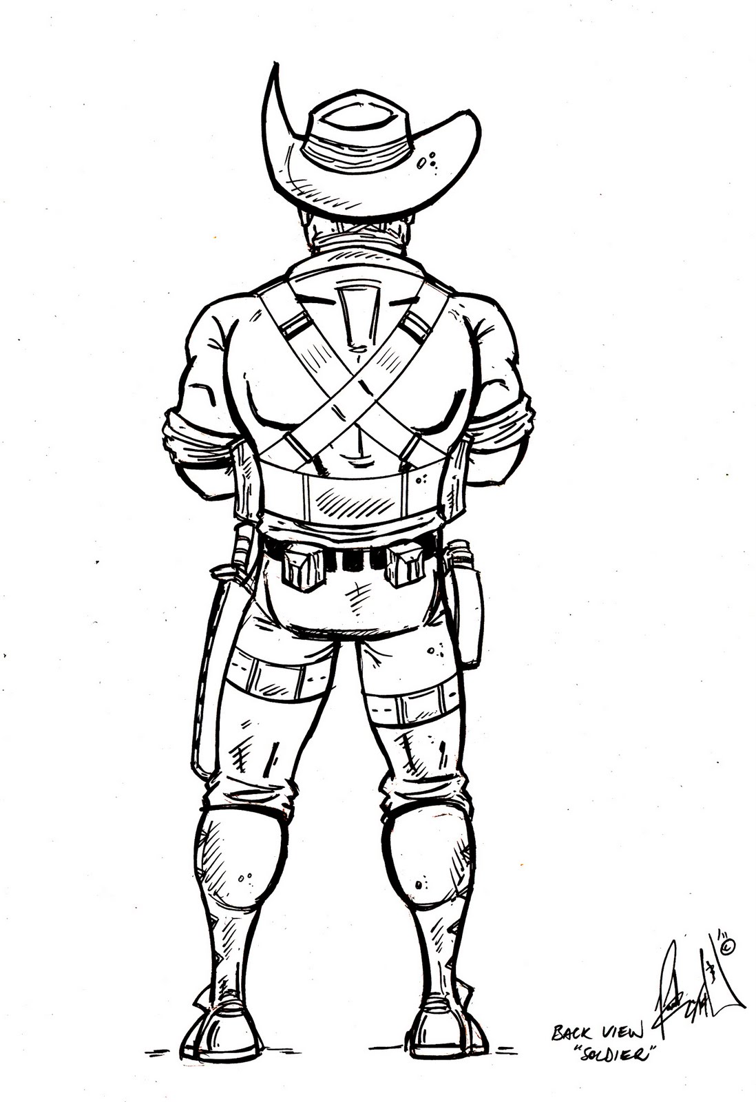 Paul Mason's "The Soldier Legacy" Blog: 'The Soldier" reference shots ...