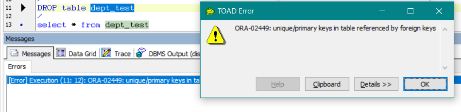 Oracle SQL PLSQL Knowledge Share: 2018