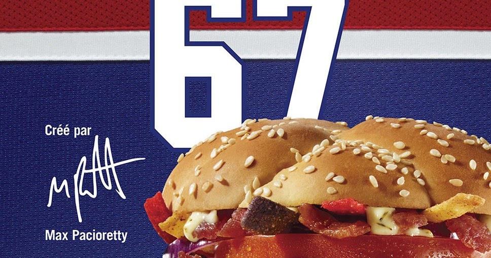 Le Max 67 Burger From McDonald's / マクドナルのザ マックス67 バーガー ~ I'm Made of ...