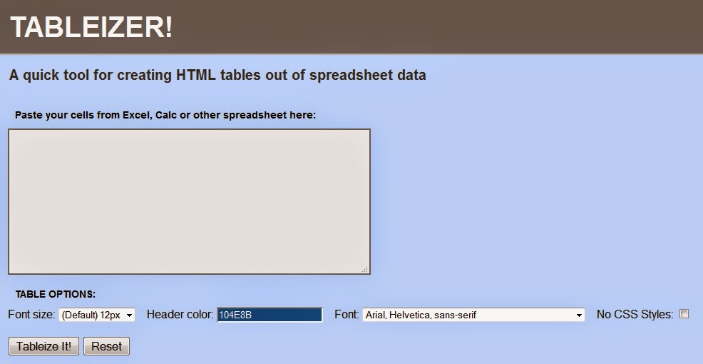 Cum inseram un tabel in postarile din Blogger | Optimizare bloguri