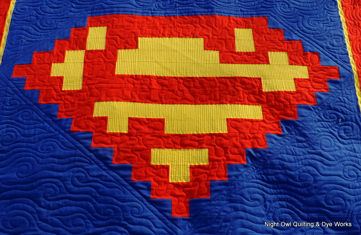 Night Owl Quilting & Dye Works: Superman