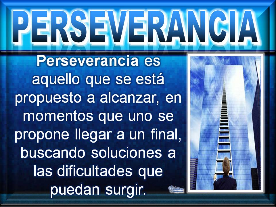 perseverancia