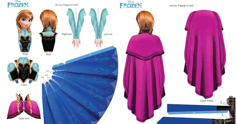 Toys Story: 3D papercraft - Princess series