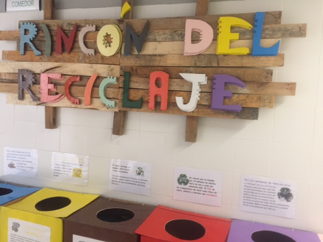 ECOESCUELA MIGUEL RUEDA: RINCÓN DEL RECICLAJE