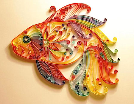 The Presurfer: Quilling - The Art Of Turning Paper Strips Into ...