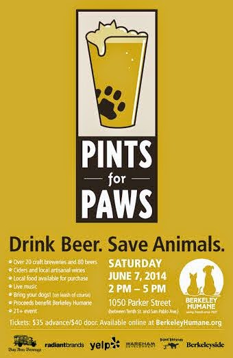 Ramblings of a Beer Runner: Pints for Paws this June 7th in Berkeley to ...