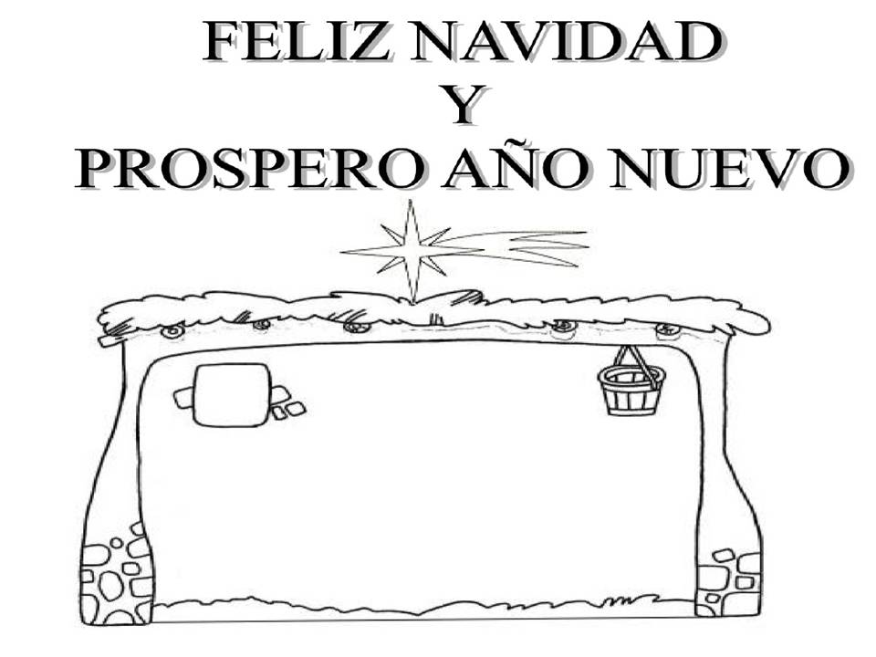 FELIZ NAVIDAD Y PROSPERO AÑO NUEVO.