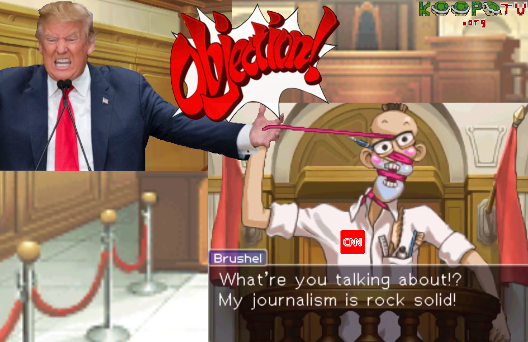 KoopaTV: Not Even Apollo Justice, Ace Attorney, Can Defend This FAKE NEWS