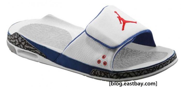BLAST_OFF: Jordan Retro 3 Slide True Blue