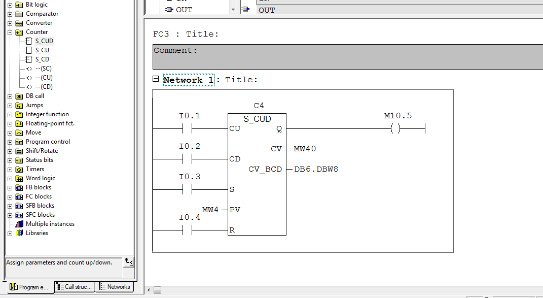 شرح العدادات counters فى Siemens PLC موقع الهندسة الكهربية