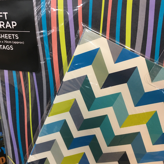 print & pattern: GIFT WRAP - wh smith