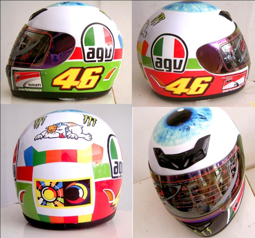 JON MOTOR - Helm & Custom helm: CUSTOM HELM PEMBALAP MOTOGP