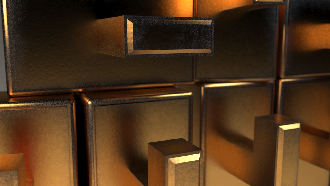 Joel Lueck: Vray Golden Material