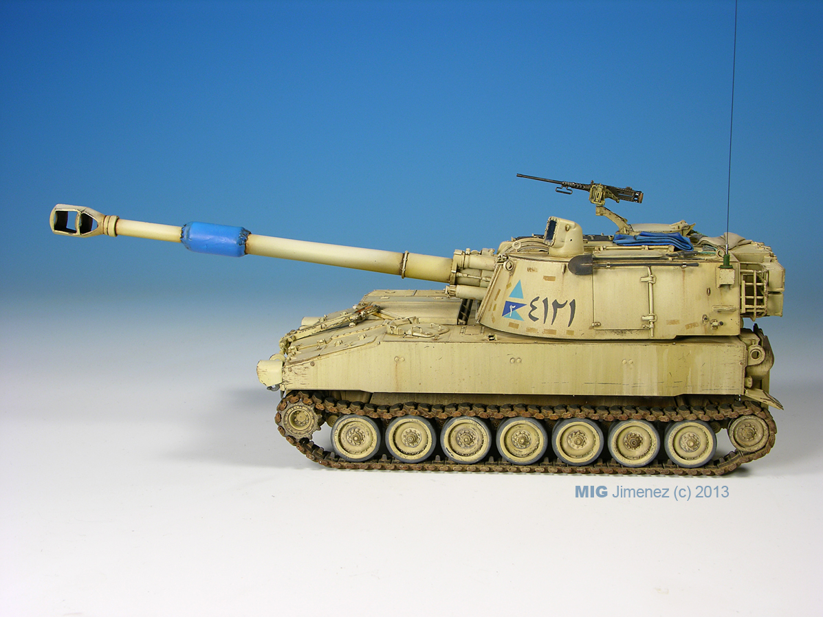MIG JIMENEZ: EGYPTIAN M109 A2 AFV CLUB