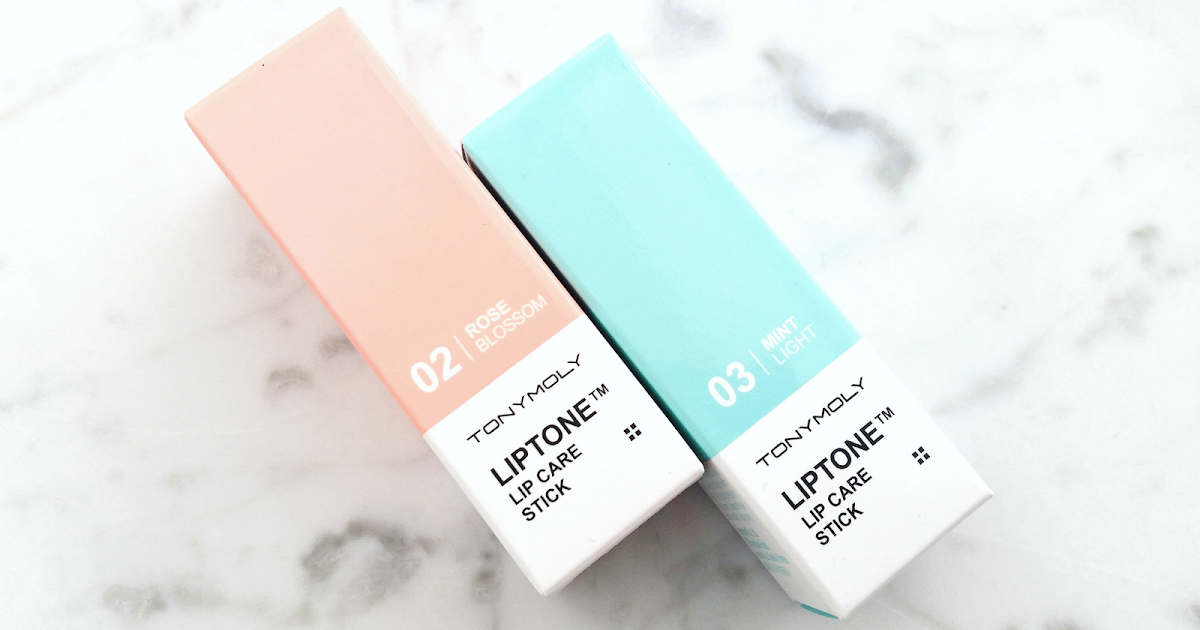 TONYMOLY LIPTONE Lip Care Sticks Review | Dreams to Creations