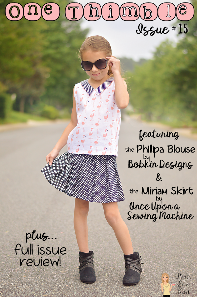 {Blog Tour} One Thimble: Issue 15 | That's-Sew-Kari