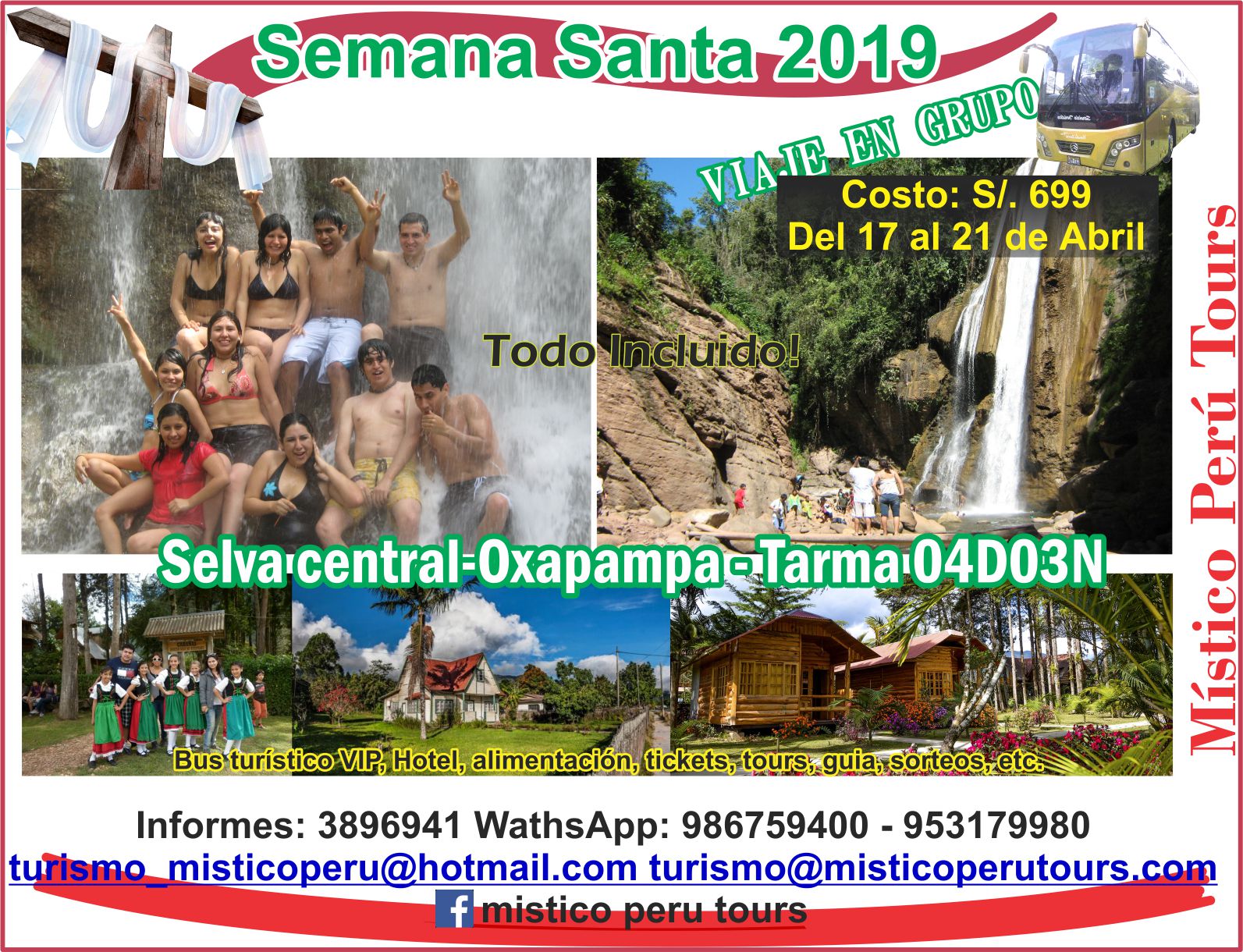 Tours Semana Santa 2019 - Ofertas de Paquetes Turísticos: Selva Central ...
