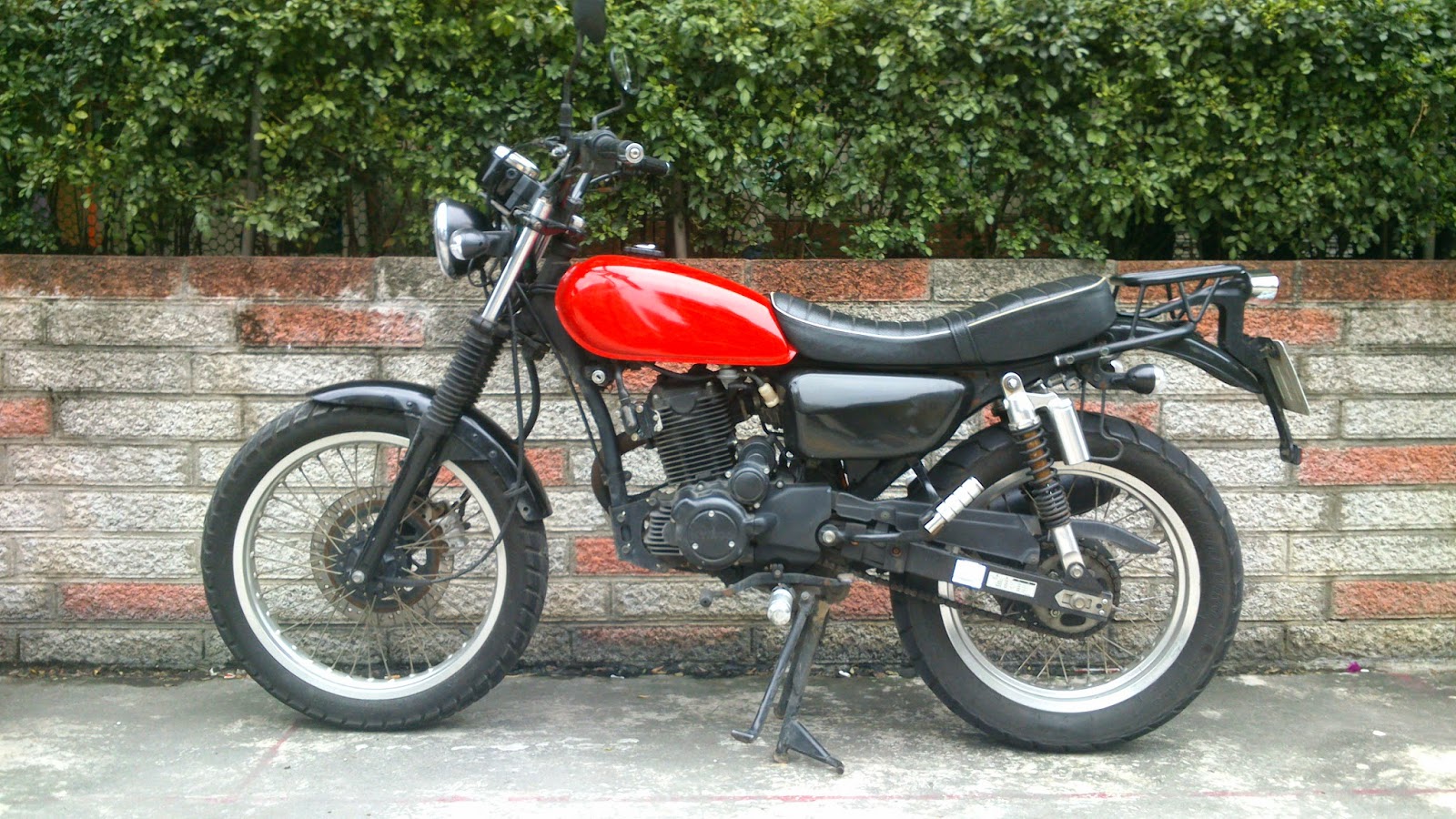 Marceline The Bike: 瑪瑟琳 改裝實錄（KTR 復古改裝） - 持續更新