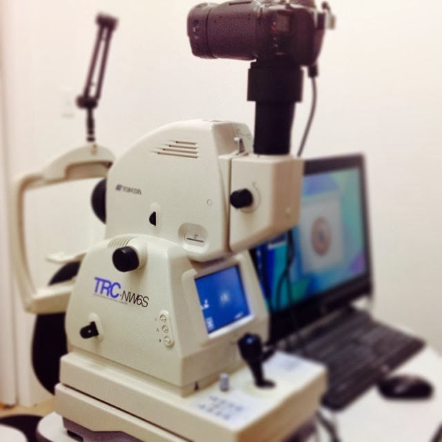 Ocean Optometry: The eye examination ... what do you see back there?