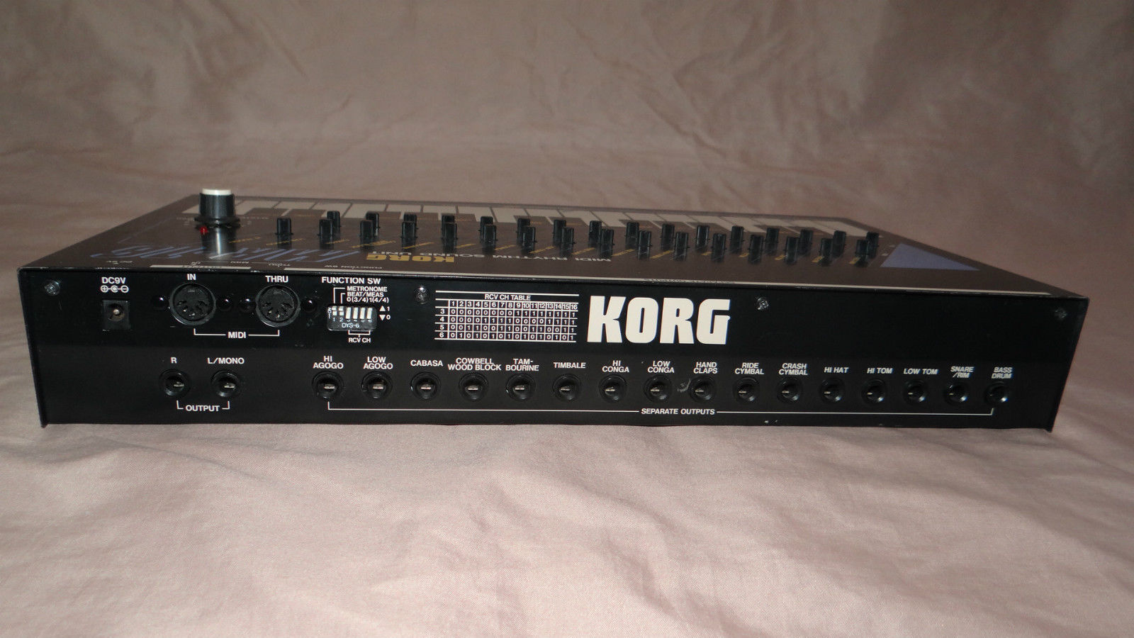 MATRIXSYNTH: Korg MR-16 SN 001114