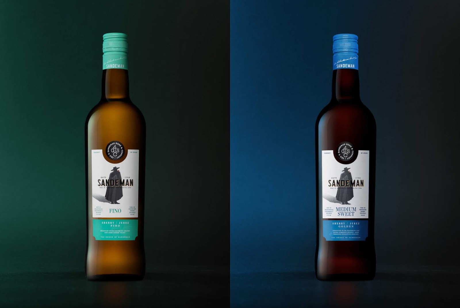 Sandeman Sherry Classics – Packaging Of The World