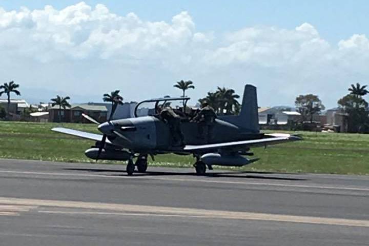 Central Queensland Plane Spotting: And RAAF Pilatus PC-9/A Trainers A23 ...